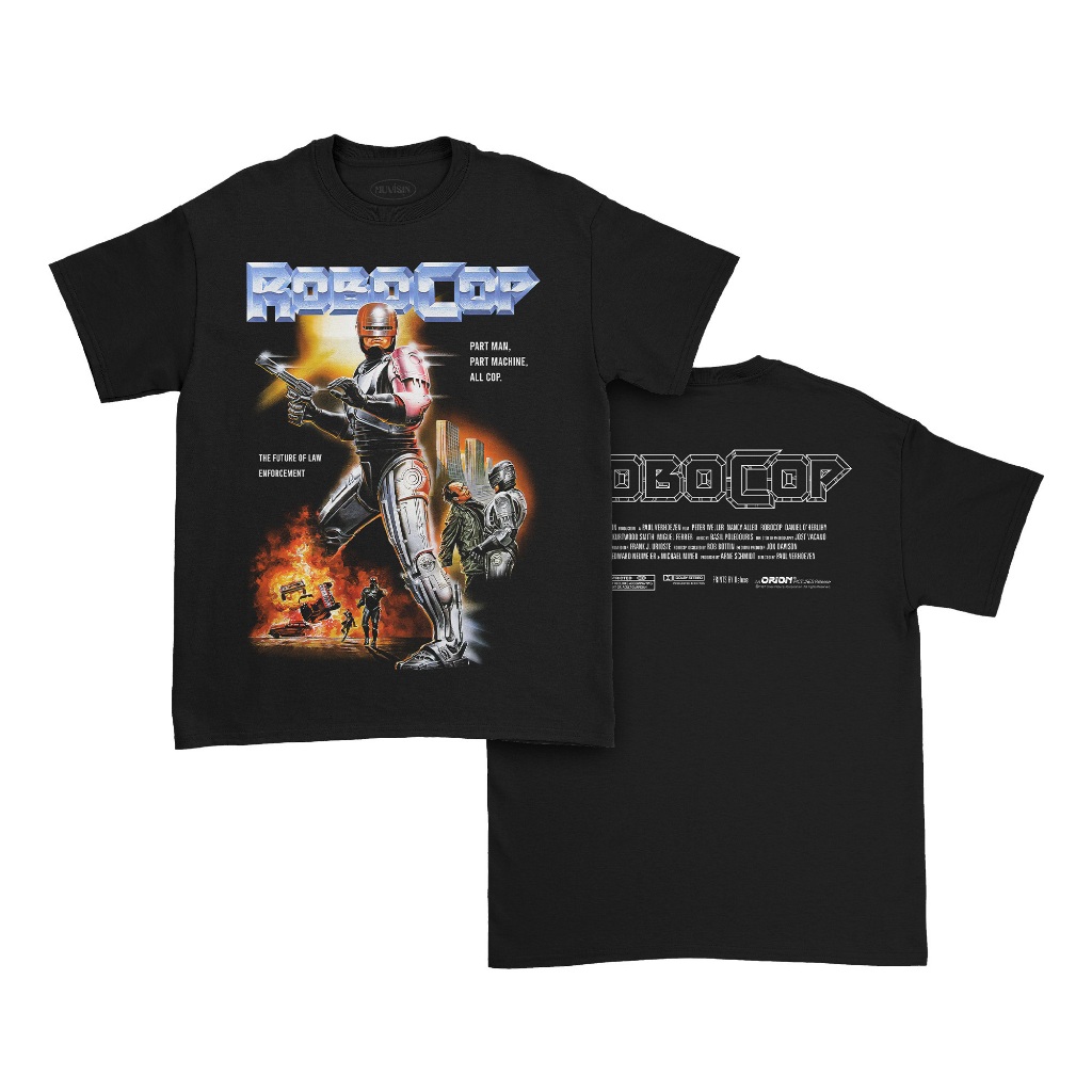 Robocop Film T-shirt (1987) Vintage Movie T-shirt Tshirt For Men Tshirt ...
