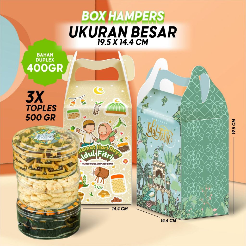 Eid UL FITRI DOUBLE BOX | Large HAMPERS BOX | Eid DRY CAKE HAMPERS BOX ...