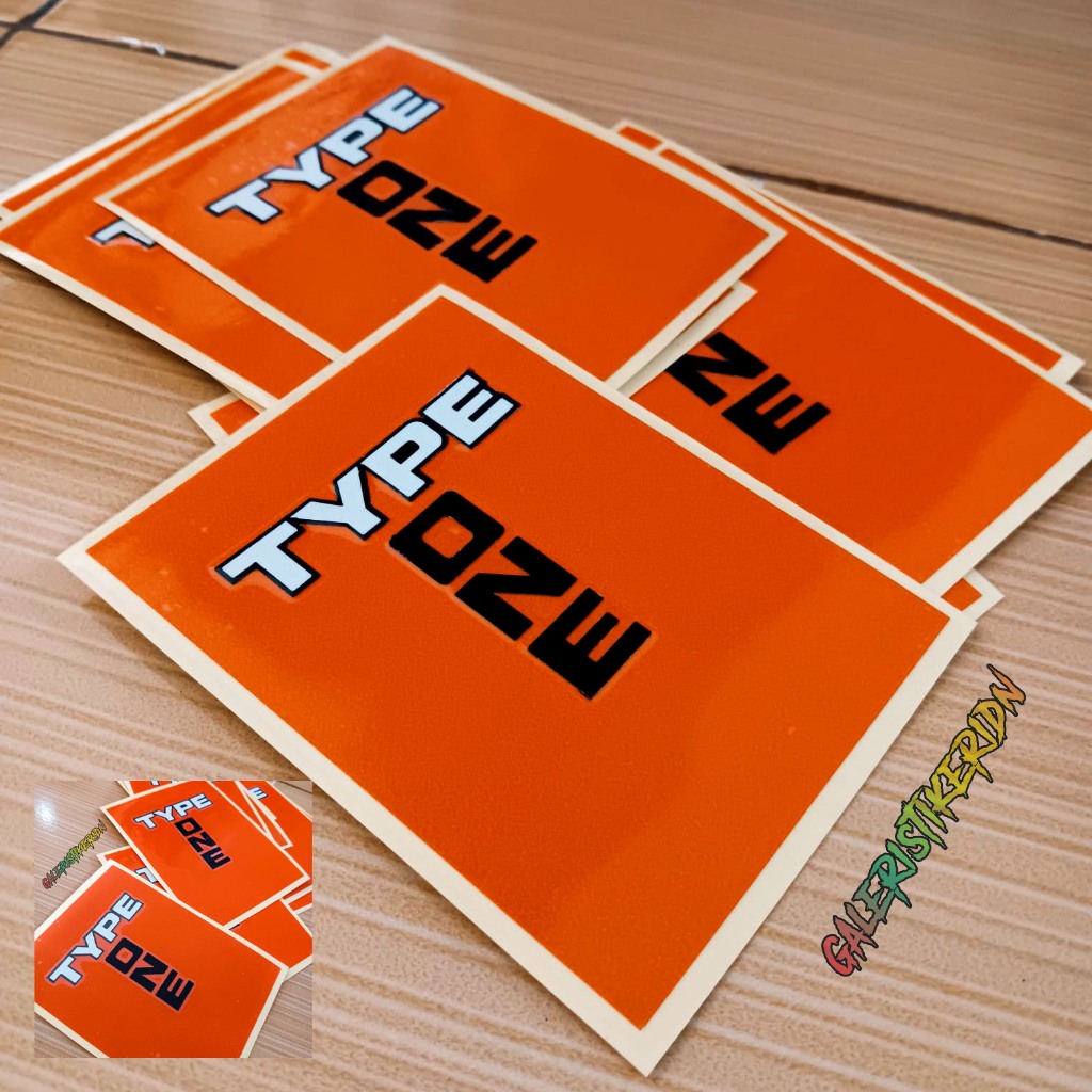 Original Type One Bumper Type One Car Cutting Sticker | Shopee Philippines