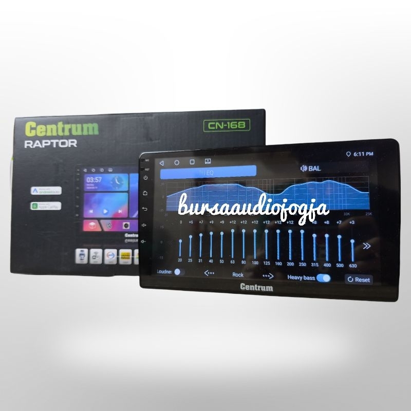 LAYAR 9 Inch Android Head Unit Centrum Raptor CN-168 Ram 2/32Gb Qled ...