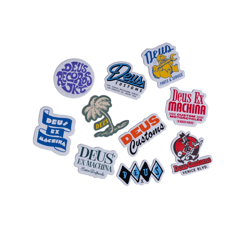 Deus Ex Machina - Sticker Package 2025 A | Shopee Philippines