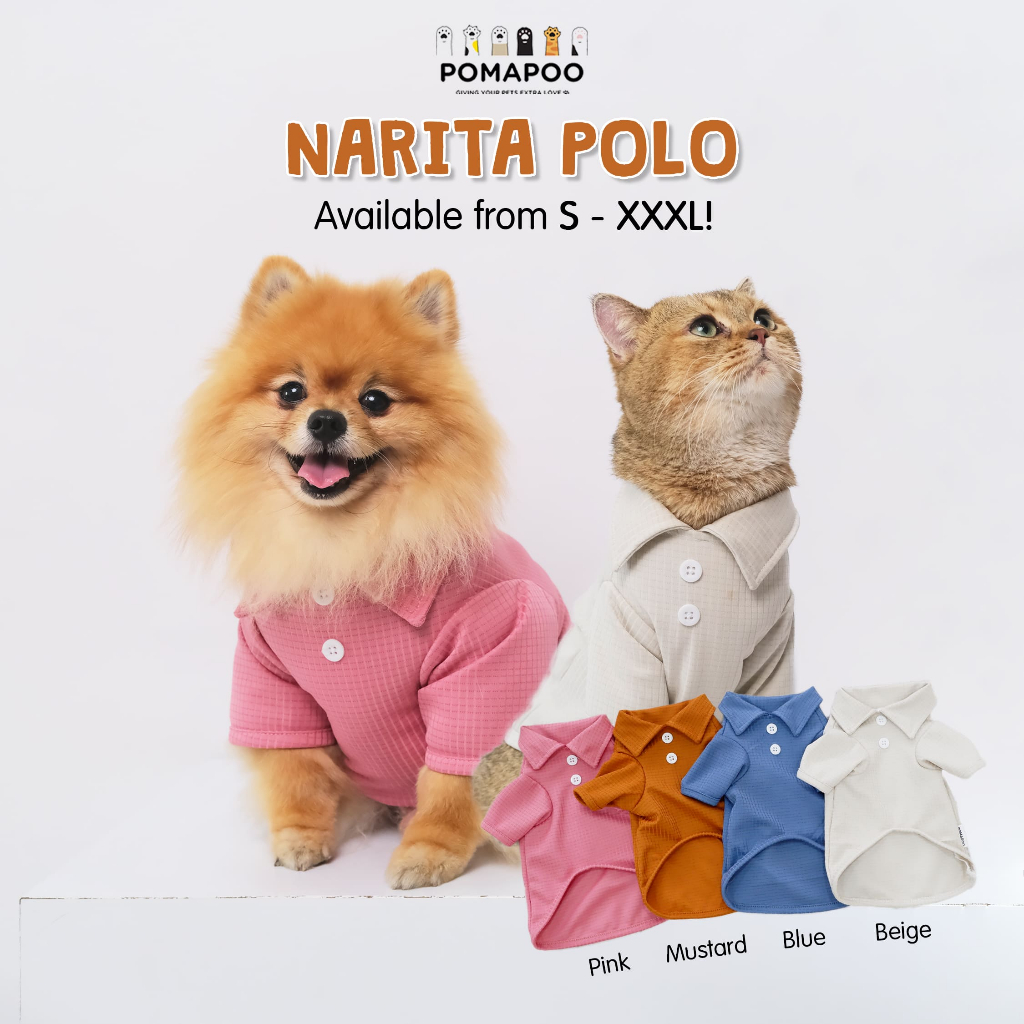 POMAPOO - Narita Polo Cat Clothes and Dog Clothes | Shopee Philippines