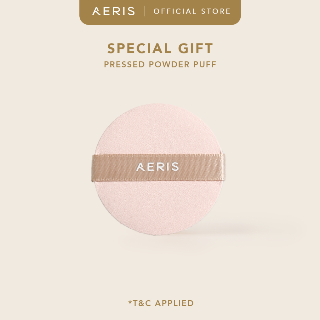 Aeris Beauté Special Gift Pressed Powder Puff | Shopee Philippines
