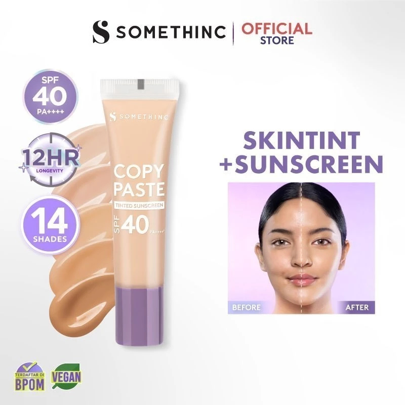 Somethinc Copy Paste Tinted Sunscreen SPF 40 PA++++ - Skin Tint | 10 ML ...