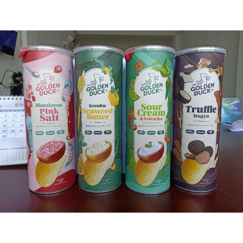 The Golden Duck Potato Chips 125 g | Shopee Philippines