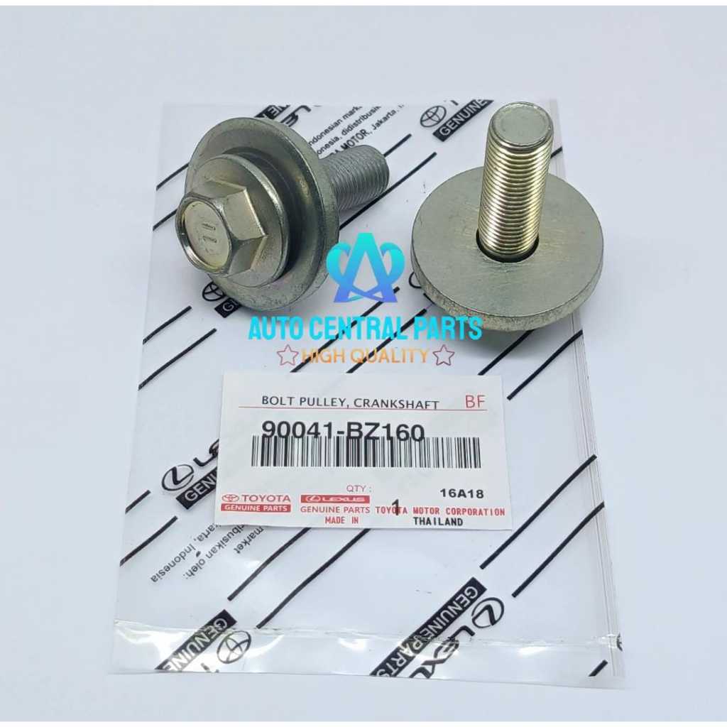 As AVANZA ALL NEW VELOZ GRAND NEW PULLEY BOLT 90041-BZ160 SUPER QUALITY ...