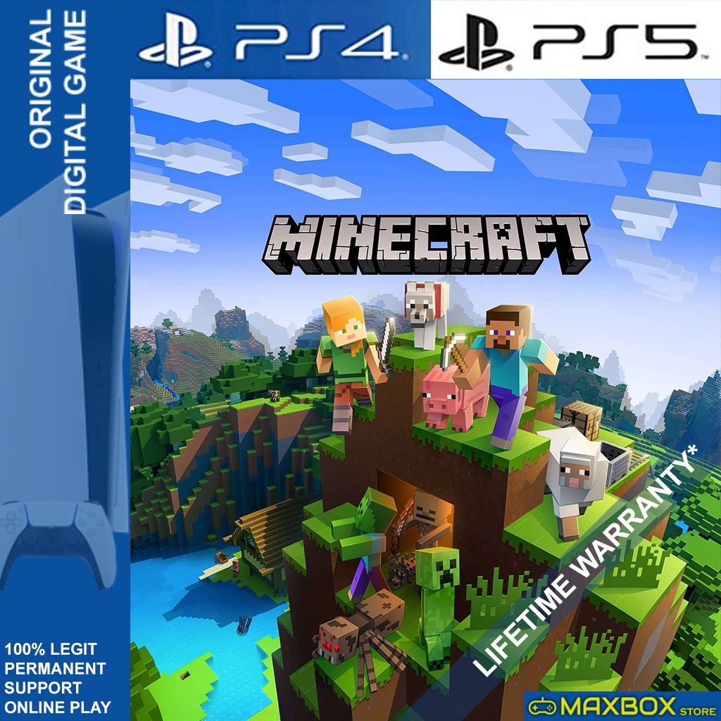 Minecraft PS4 PS5 Original Game | Shopee Philippines