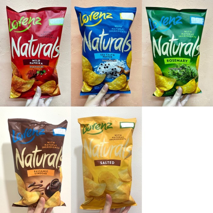 Imported Snacks from Germany Lorenz Crispy Potato Chips 100g Variants ...