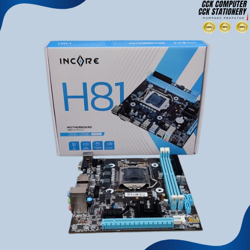 MOTHERBOARD INCORE H81 LGA1150 incore h81 motherboard | Shopee Philippines