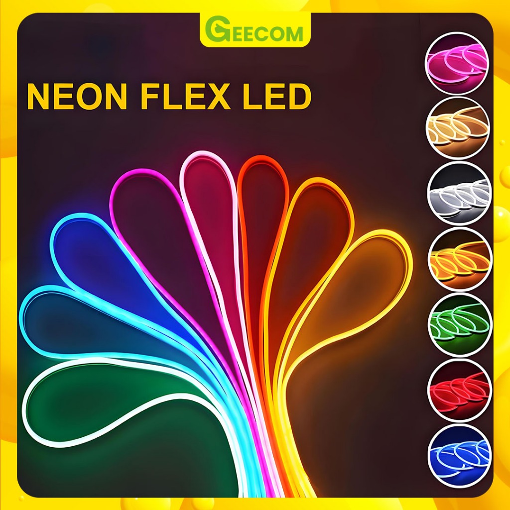 Flex LED Neon Light / 220V Waterproof Flexible Neon LED | Shopee ...