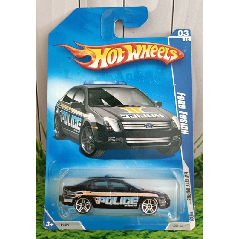 Hot Wheels Ford Fusion Police Police | Shopee Philippines