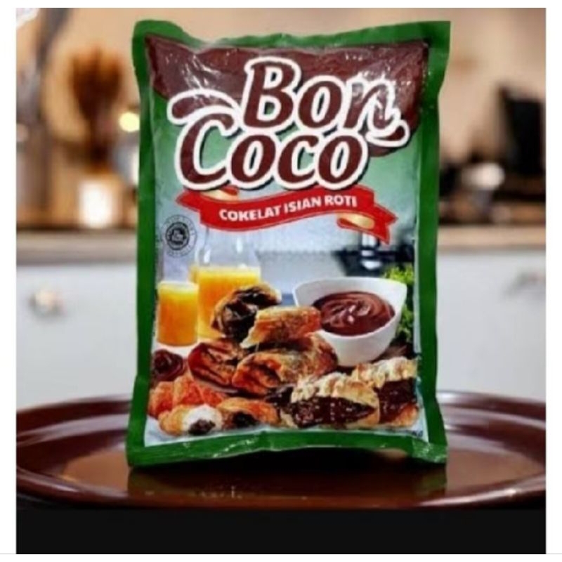 COCO BON CHOCOLATE 1KG PACKAGE/ COCO BON PASTA CHOCOLATE/ BREAD FILLED ...