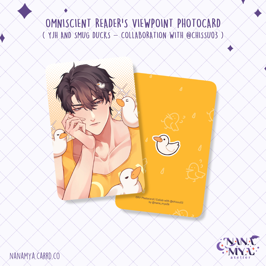 Omnisent Reader's Viewpoint (ORV) Photocard - Yoo Joonghyuk & Smug ...