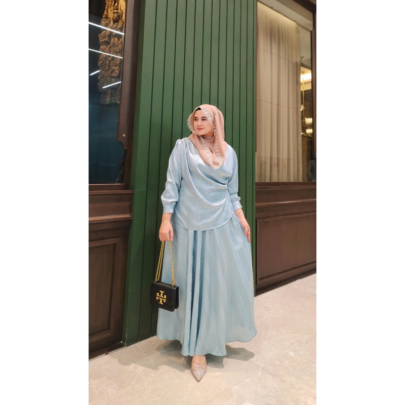 AYUNING ONE SET LATEST MODEL VIRAL BLUSH SKIRTS 2025 BY TEEN.A ...