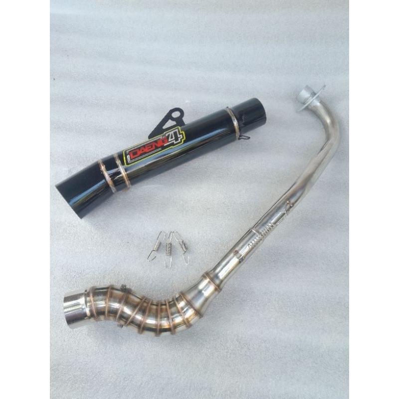 Daeng sai4 Pipe canister conical open specs exhaust Pipe for Wave 125 ...