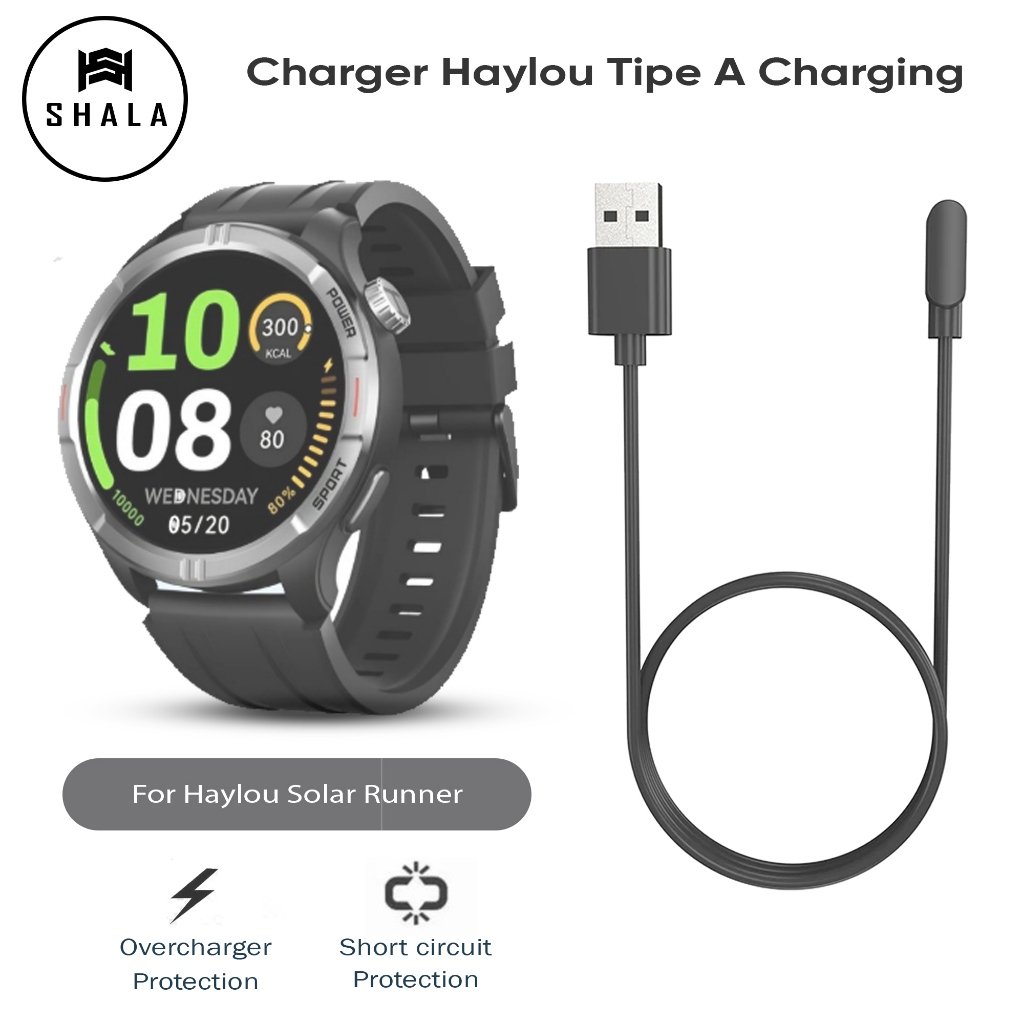 Haylou Solar Runner Smartwatch Type A Charging Charger Cable | Shopee ...