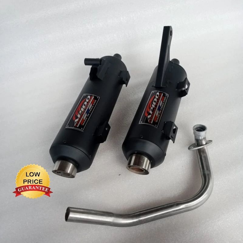 Apido Exhaust Pipe 28mm For Click 125/150 i Nmax v2/Aerox v2 Soul i 125 ...