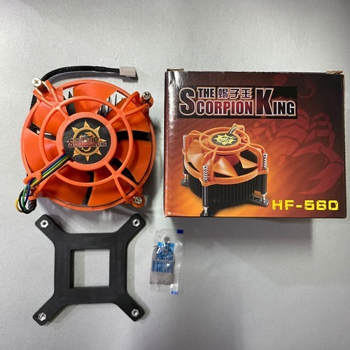 Cpu Cooler LGA 775 Scorpion King HF-560 Processor Fan LGA775 Core 2 Duo ...
