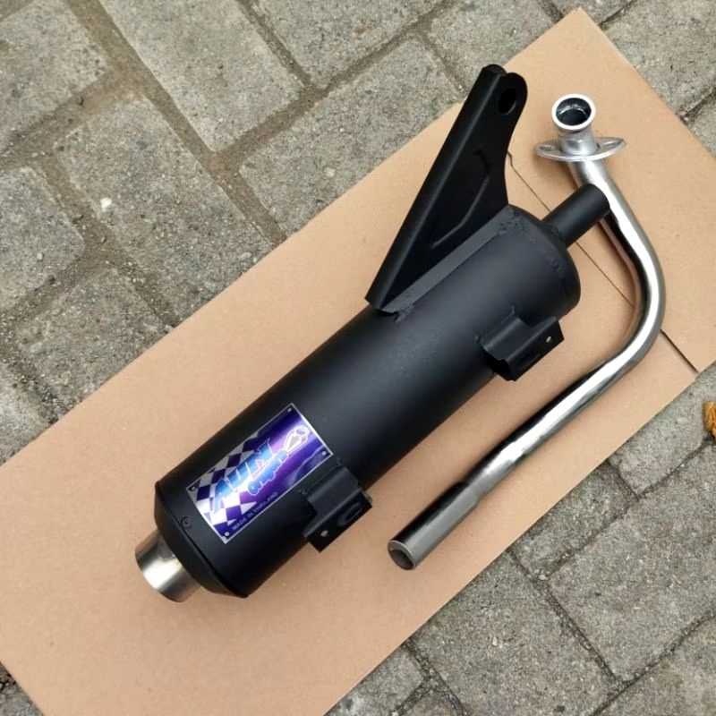 Aun Muffler Exhaust Power Pipe for Mio M3 Soul i 125 Mio sporty Mio i ...
