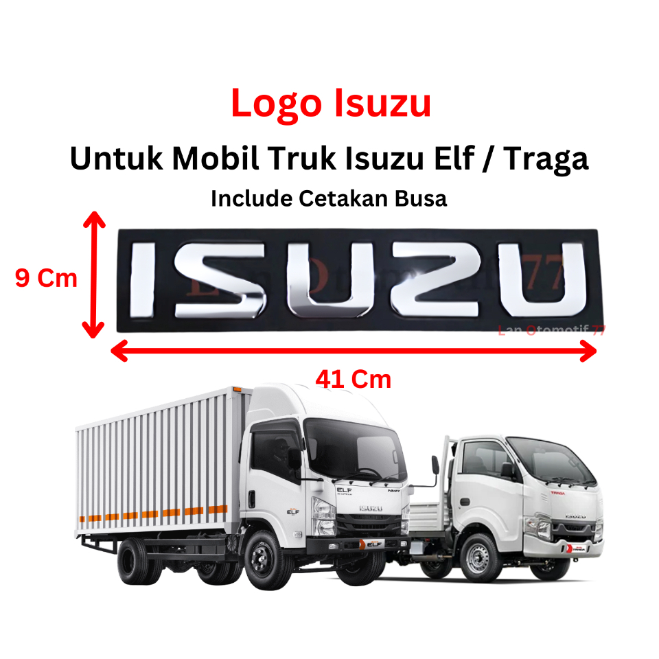 Isuzu Truck Car Logo Emblem for Traga & Elf | Shopee Philippines
