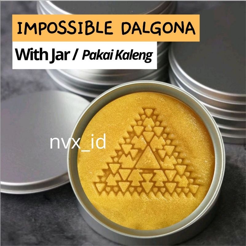 Use Cans - Impossible Dalgona Candy Nightmare Triangle Shape Squid Game Season 3 | Shopee ...