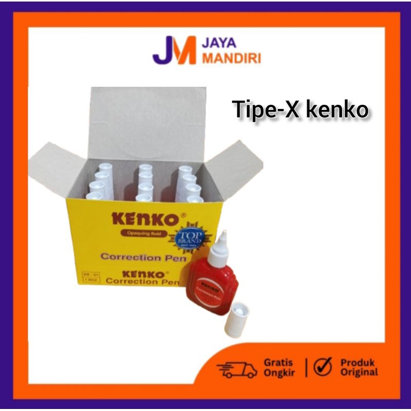 TYPE X LIQUID / STIPPO / CORRECTION FLUID KENKO (1pcs) | Shopee Philippines