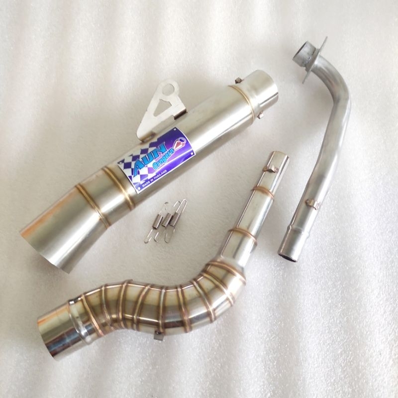 Aun super open pipe canister 51mm tube type 1set for Tmx 125 Tmx 155 ...