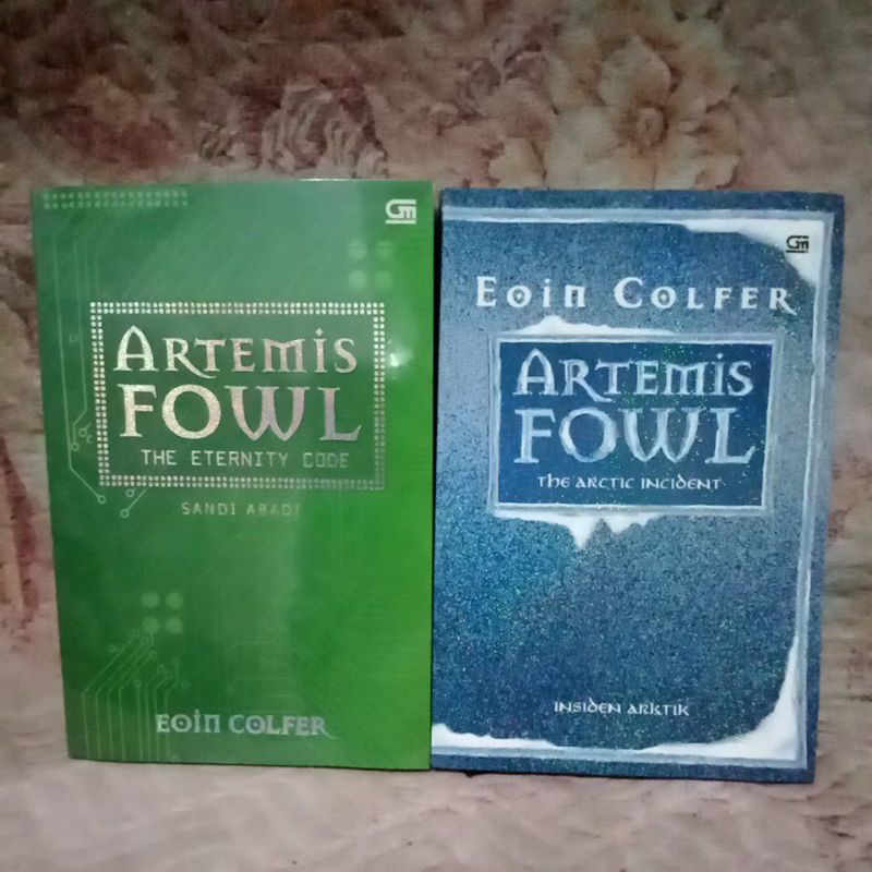 Artemis fowl by eoin colfer package of 2 books | Shopee Philippines