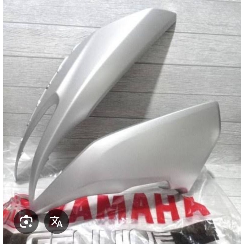 YAMAHA Body cowling aerox 155 old silver original yamahaKiri | Shopee ...