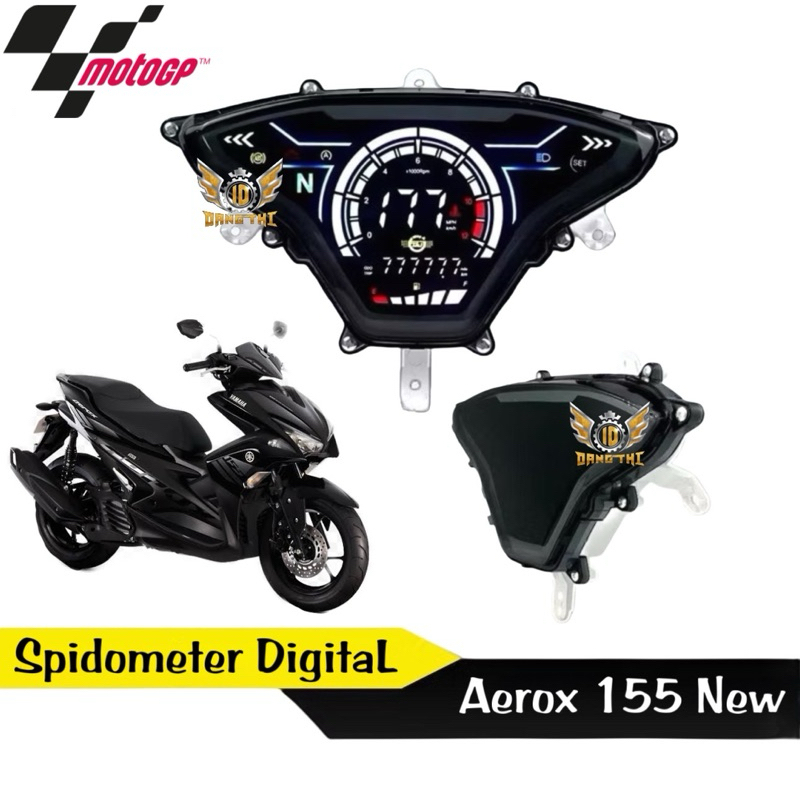 Yamaha Aerox New 155 ABS Led Digital Speedometer with 1 Year Warranty ...