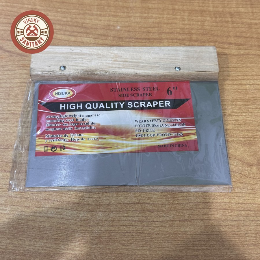 6 INCH Gypsum Scraper Cafe Gypsum Scraper Putty Putty | Shopee Philippines