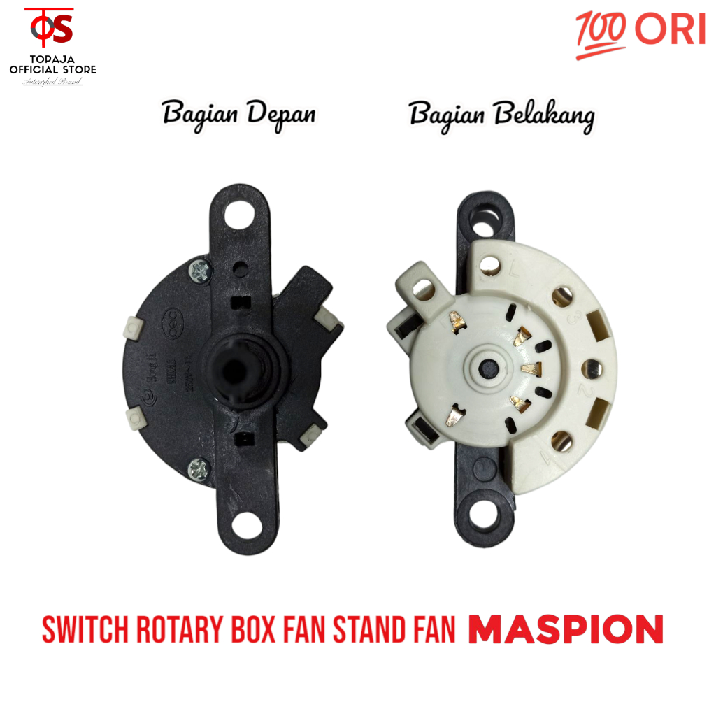 MASPION Box Fan Switch - Rotary Box Fan Switch - MASPION Fan Stand ...