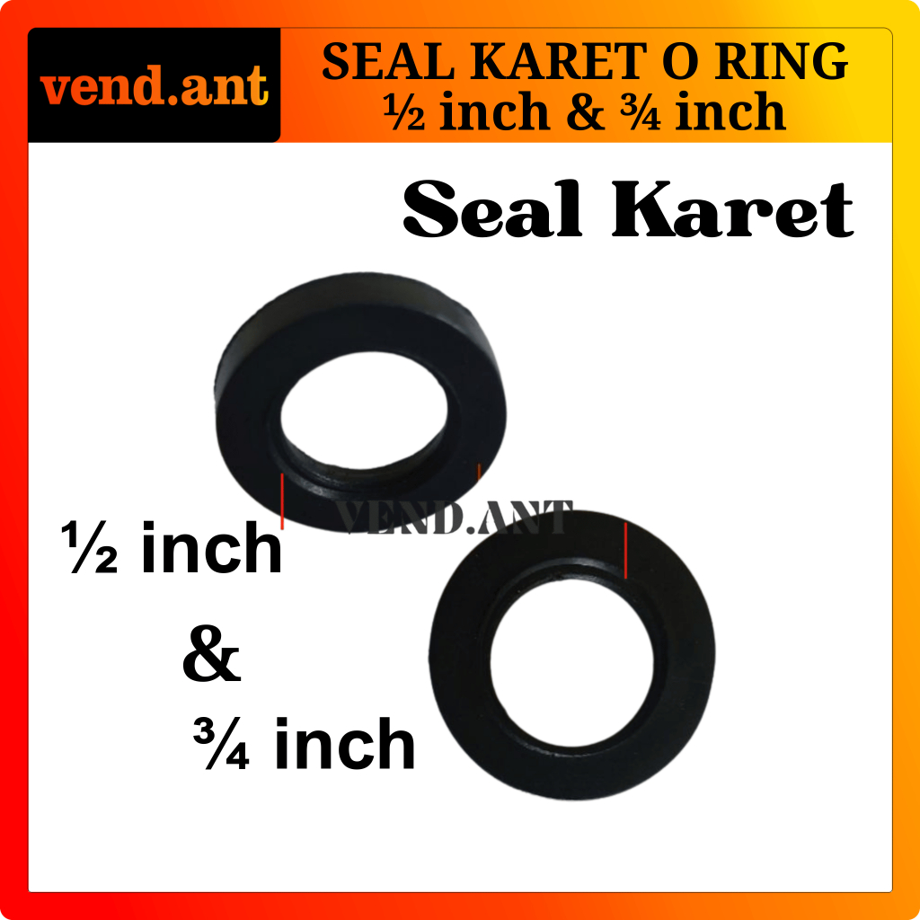 O-Rubber Seal Hot and Cold Shower Hose Pipe Seal 1/ 2" 3/ 4" | Shopee ...
