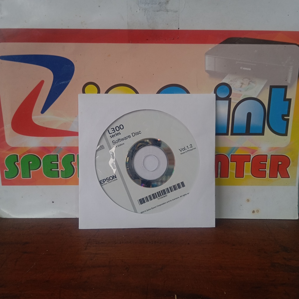Original L300 Driver CD Epson L 300 Printer | Shopee Philippines