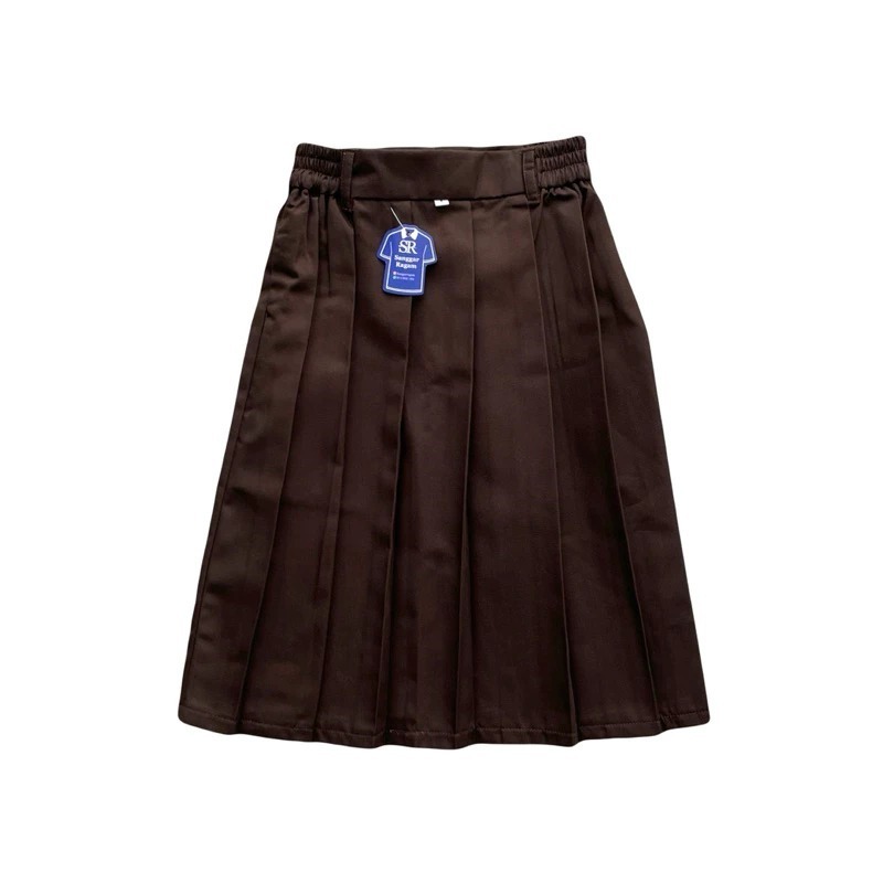 KATUN SCOUT BROWN SKIRT SHORT MODEL FINE DRILLED COTTON MATERIAL BOTTOM ...