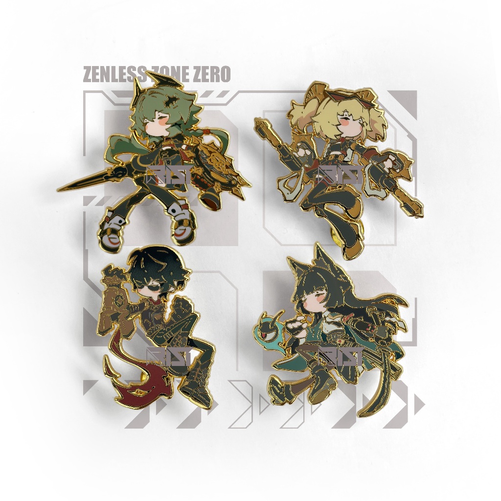 Zenless Zone Zero - Hard Enamel Pin - Glow in The Dark - Part 2 ...