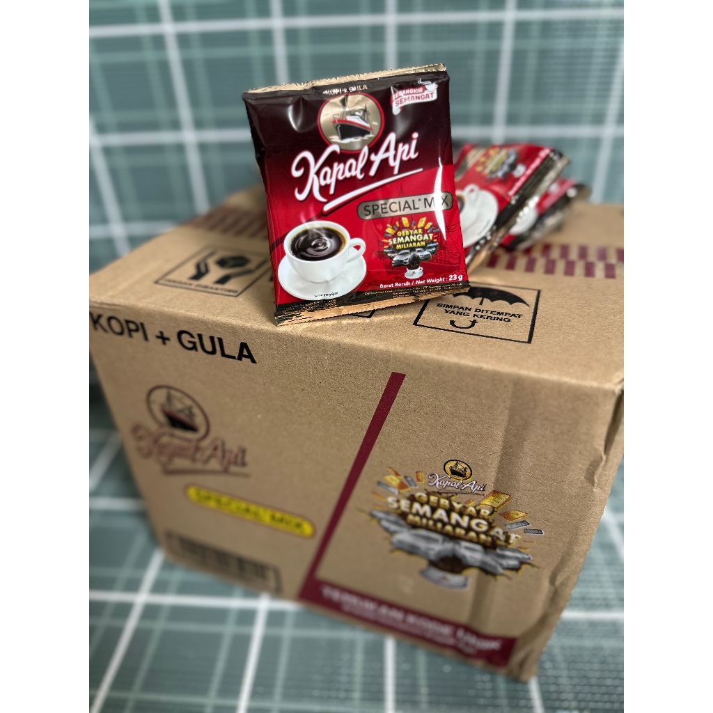 Kapal Api Special Mix 1 box 23g sachet packaging (120 packs) | Shopee Philippines