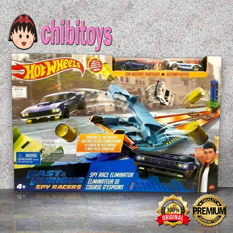 Hot Wheels Fast & Furious Spy Racers Eliminator Track Playset | Shopee ...
