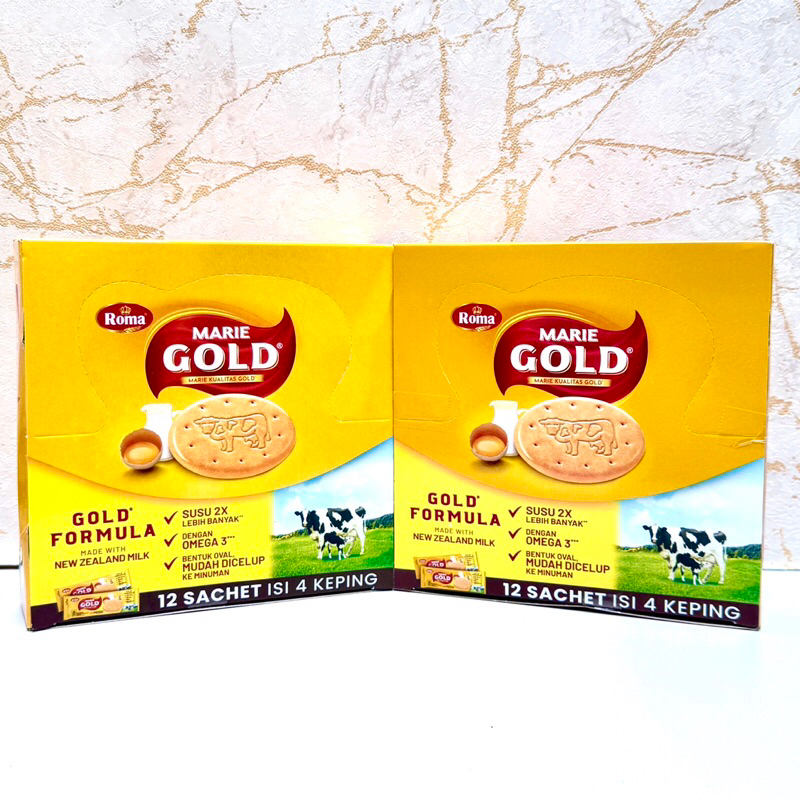 Roma Marie Gold Biscuit Box contains 12 pcs | Shopee Philippines