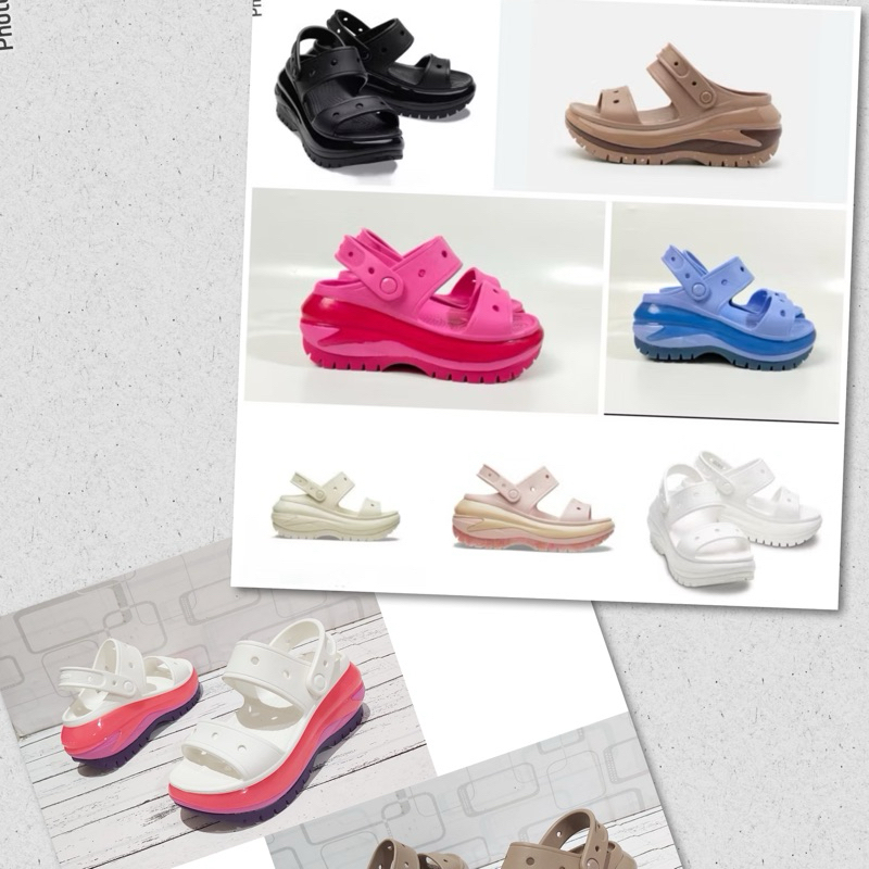 Crocs Classic Mega Crush Slide Wedges Women / Wedge / Clog / Classics ...
