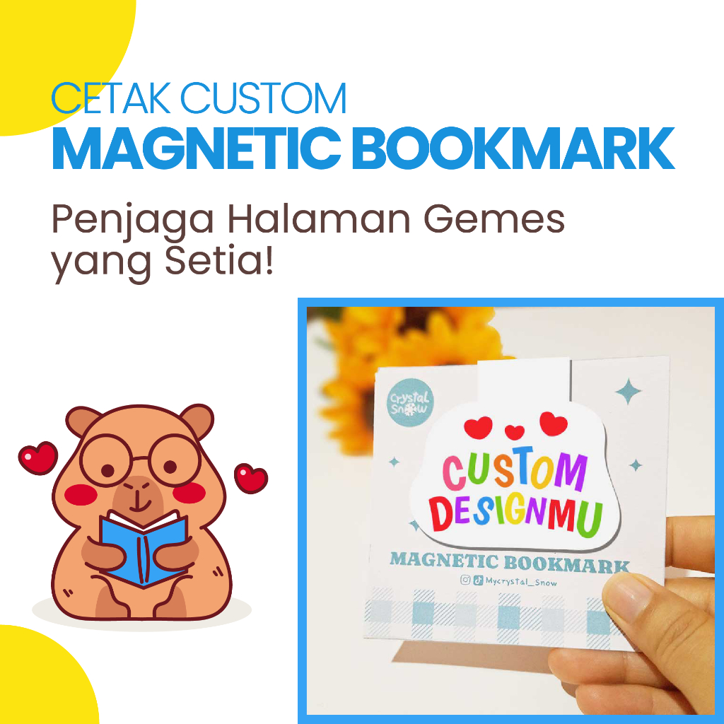 Custom Magnetic Bookmark | Shopee Philippines