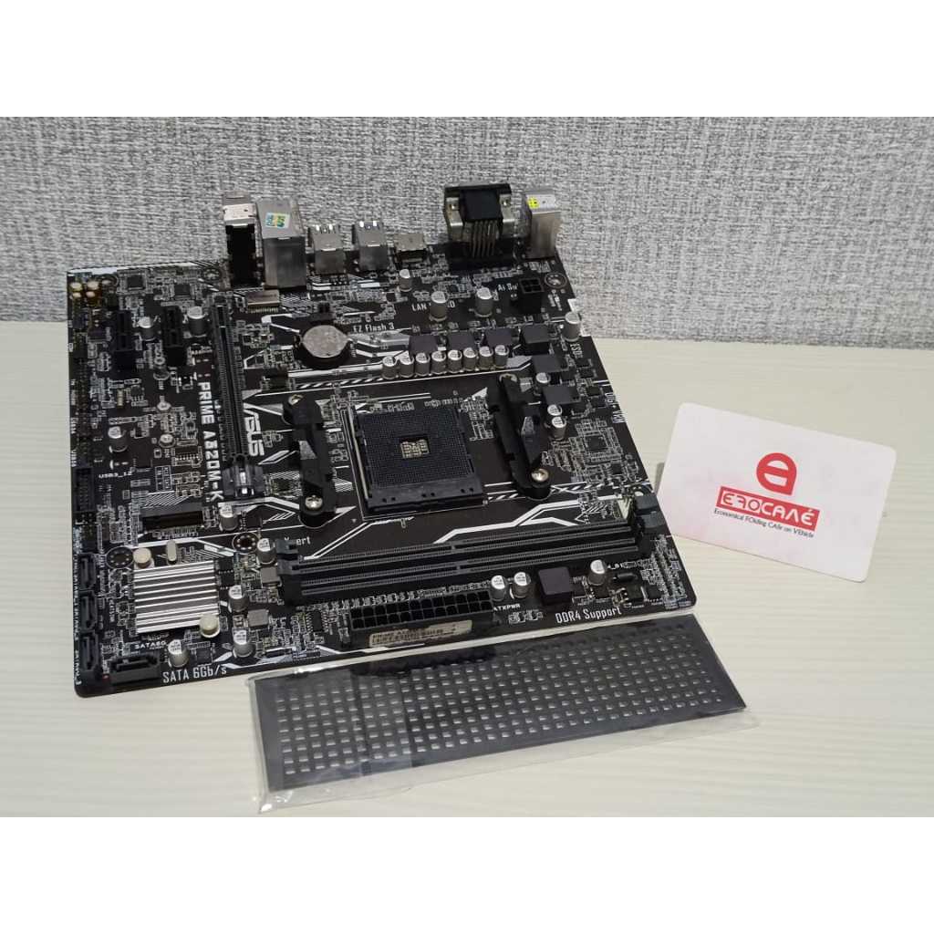 Mobo AMD A320 AM4 ASUS Prime A320M-K support Ryzen 3000 | Shopee ...
