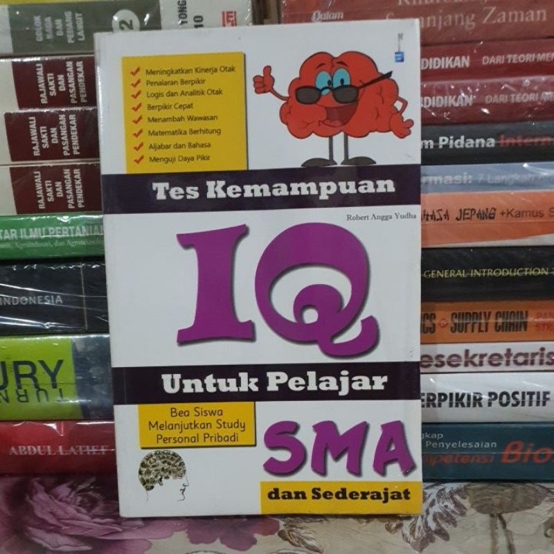 ORIGINAL IQ APPEARANCE TEST BOOK FOR HIGH SCHOOL & ENTREPRENEURSHIP ...