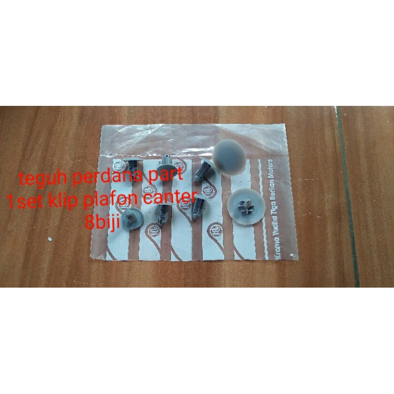 Large and small canter ceiling clips 1set 8 pieces according to photo ...