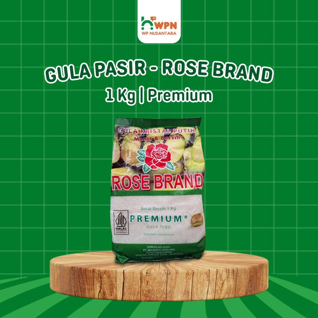 ROSE BRAND - PREMIUM Granulated Sugar 1KG | Shopee Philippines