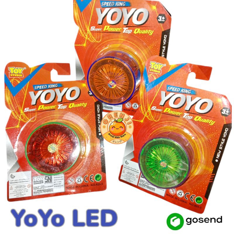 LED light Yoyo. Yoyo agility toy super twinkling lights. LED yoyo light ...