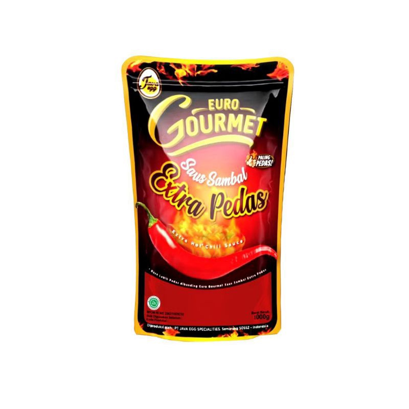 Euro Gourmet Extra Spicy Chili Sauce 1000 grams Spicy Sauce 1 kg ...