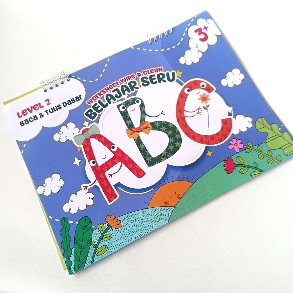 ABC fun learning book for kindergarten children PAUD 3 4 5 6 years old ...