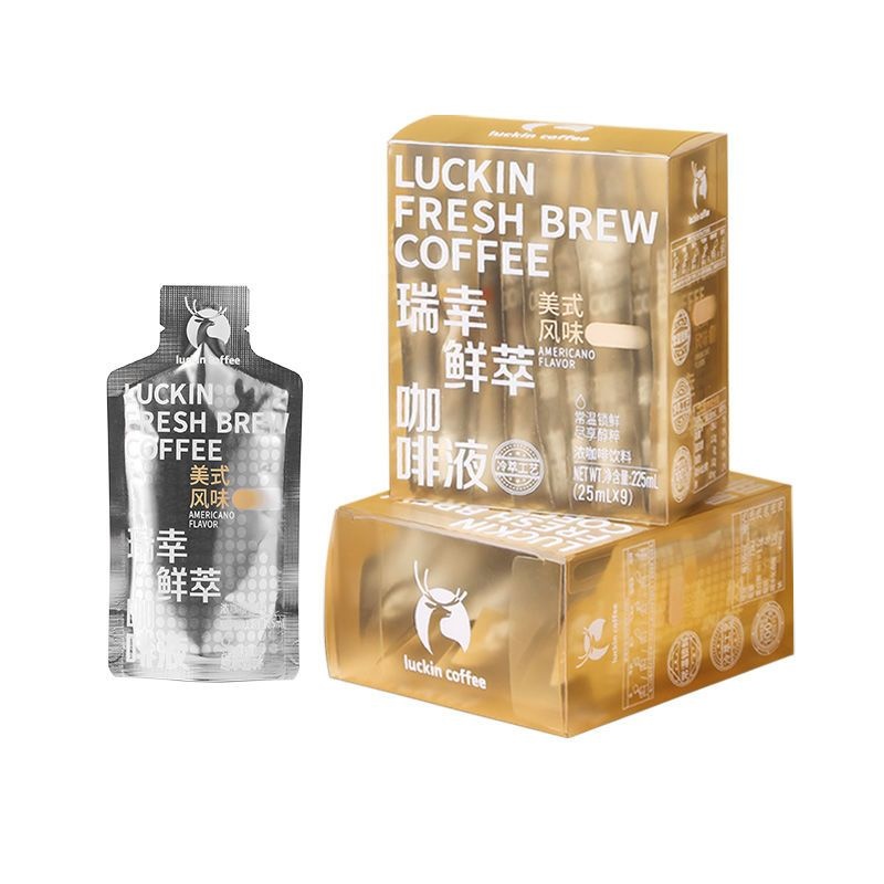 LUCKIN COFFEE - Fresh Brew Coffee (25ml x 9pack) | Shopee Philippines