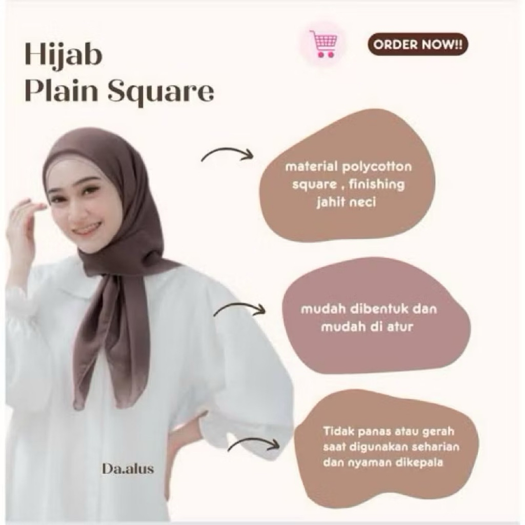 Plain square anti-letoy rectangular hijab, the latest trendy triangle ...